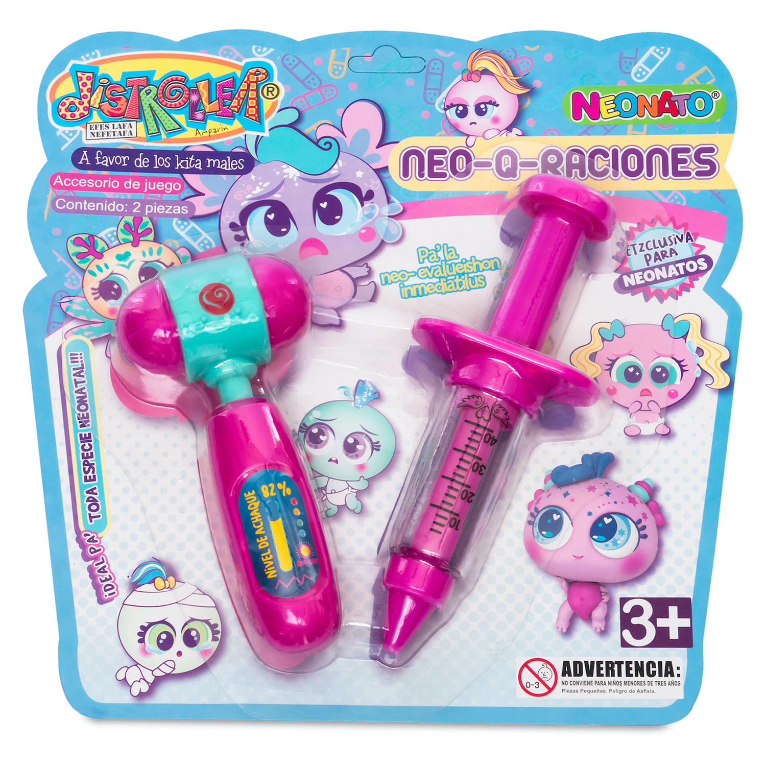 Neo Farmacia Kit Q Raciones | Neonatos Distroller